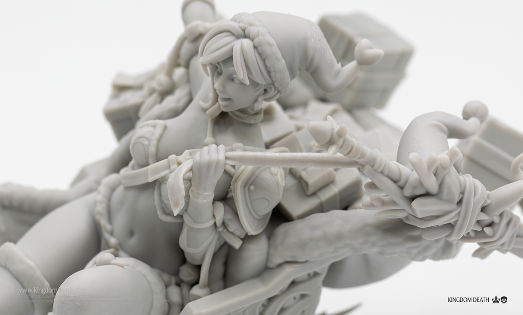 Deathmas Gunborg Sleighs - Painters Scale – Kingdom Death