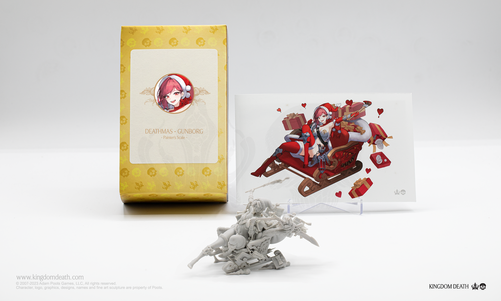 Deathmas Gunborg Sleighs - Painters Scale – Kingdom Death