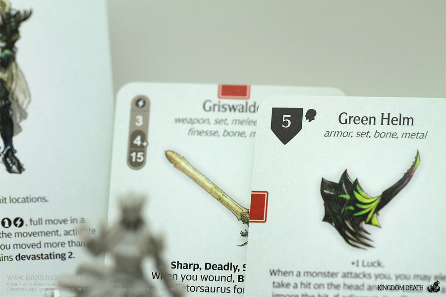 Green Knight Armor Expansion 1.6 – Kingdom Death