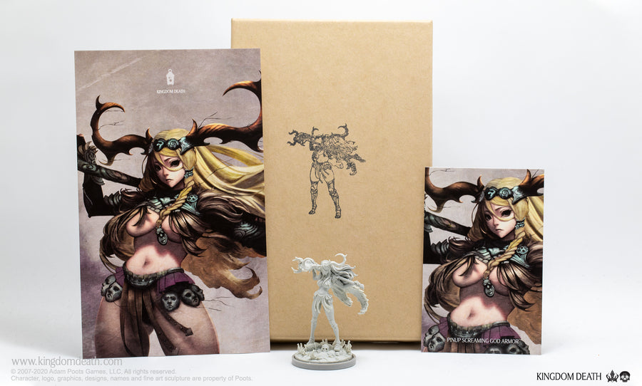 Pinup Screaming God Armor – Kingdom Death